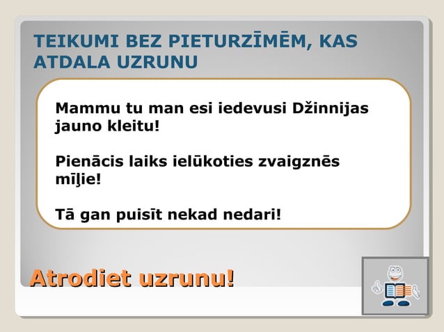 Uzruna. Uzrunas grupa | PPT