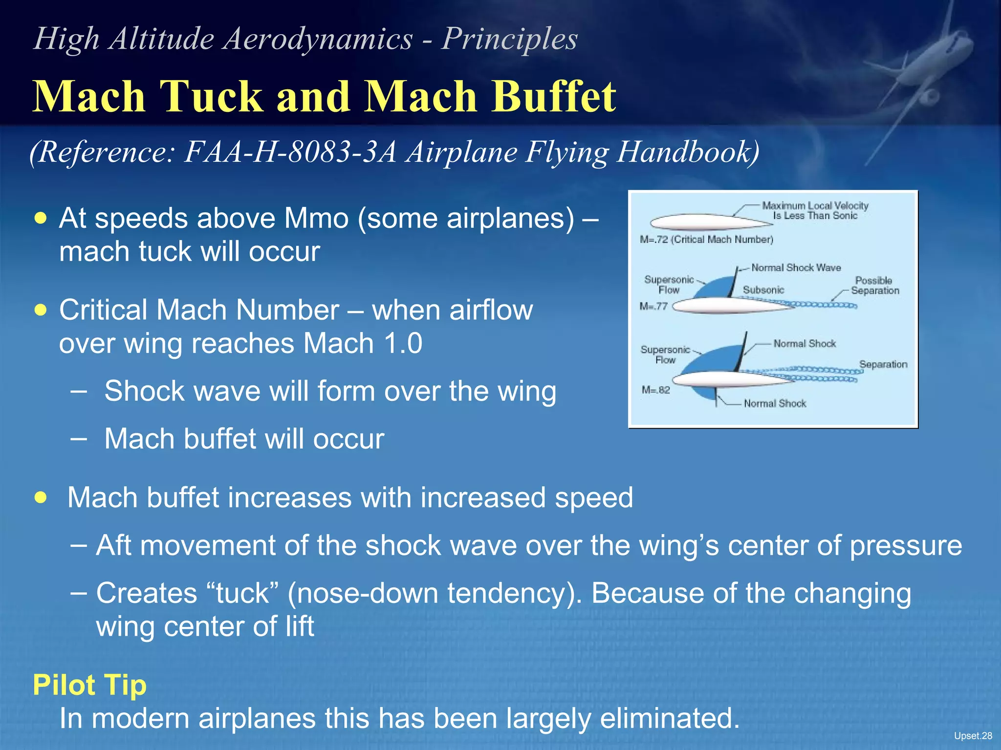 Airplane Upset Recovery: High Altitude Operations | PPT