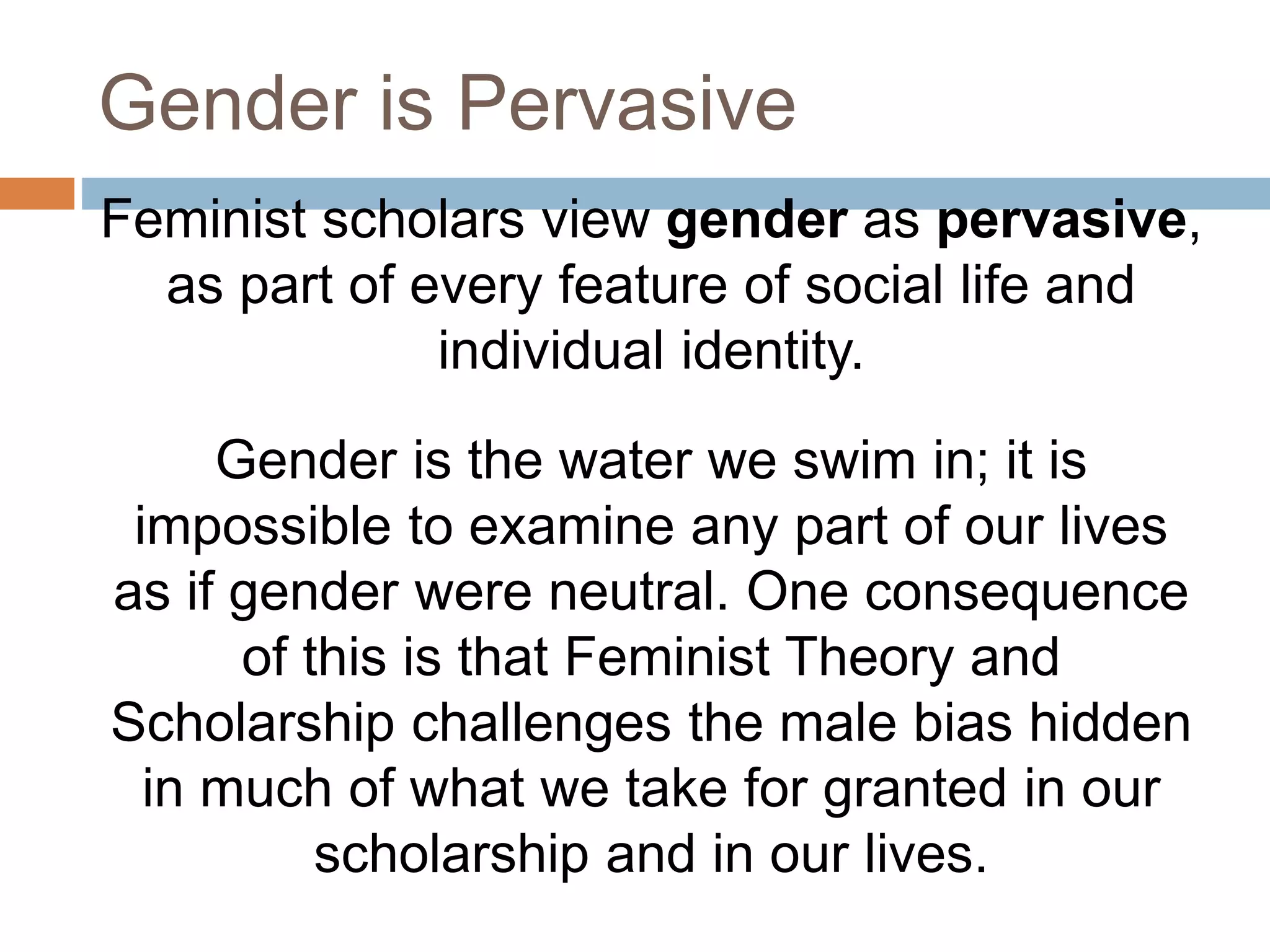 Feminist Theory | PPT