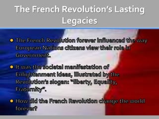 The French Revolution: A Brief History | PPT