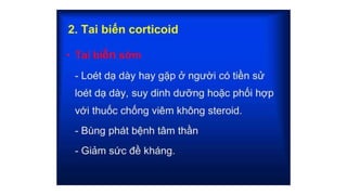 NGUYÊN TẮC SỬ DỤNG CORTICOID | PPTX