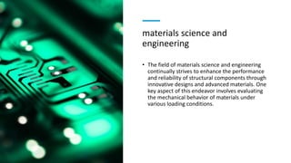 materials science and engineering slides | PPTX