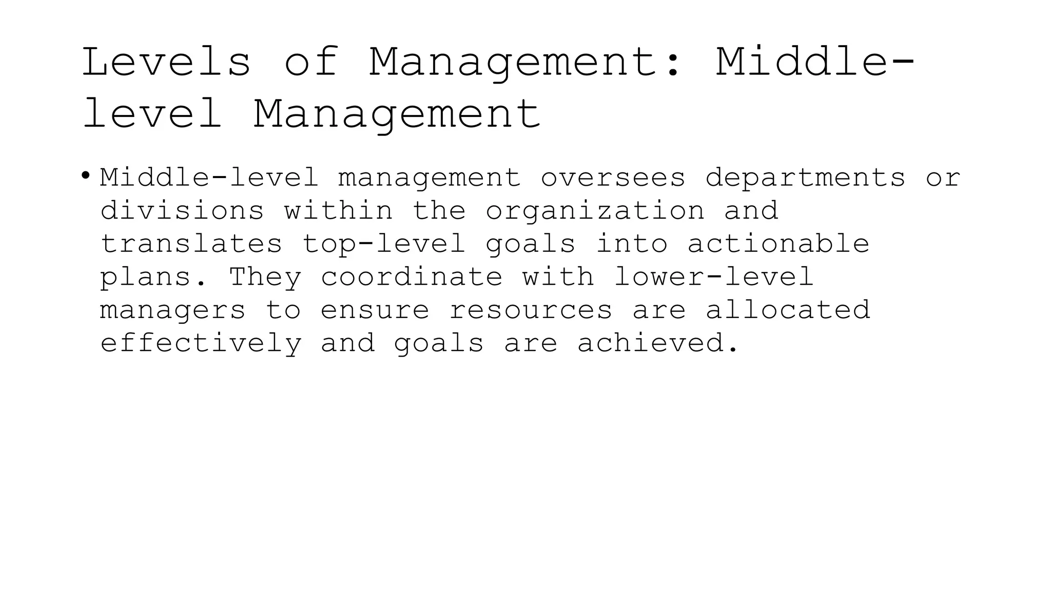 PME Presentation , Functions of Managers | PPTX