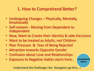 Parenting Skills - Parents Communication with Teenagers | PPTX