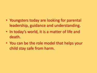 Parenting Skills - Parents Communication with Teenagers | PPTX