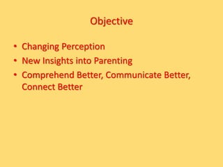 Parenting Skills - Parents Communication with Teenagers | PPTX