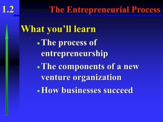Entrepreneurship Introduction presentation | PPT