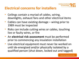 Pp 13 electrical hazards, risks and controls | PPTX