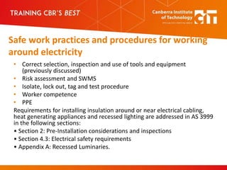 Pp 13 electrical hazards, risks and controls | PPTX