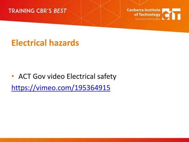 Pp 13 electrical hazards, risks and controls | PPT