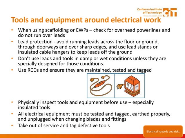Pp 13 electrical hazards, risks and controls | PPT