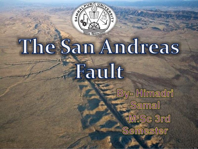 SAN ANDREAS FAULT