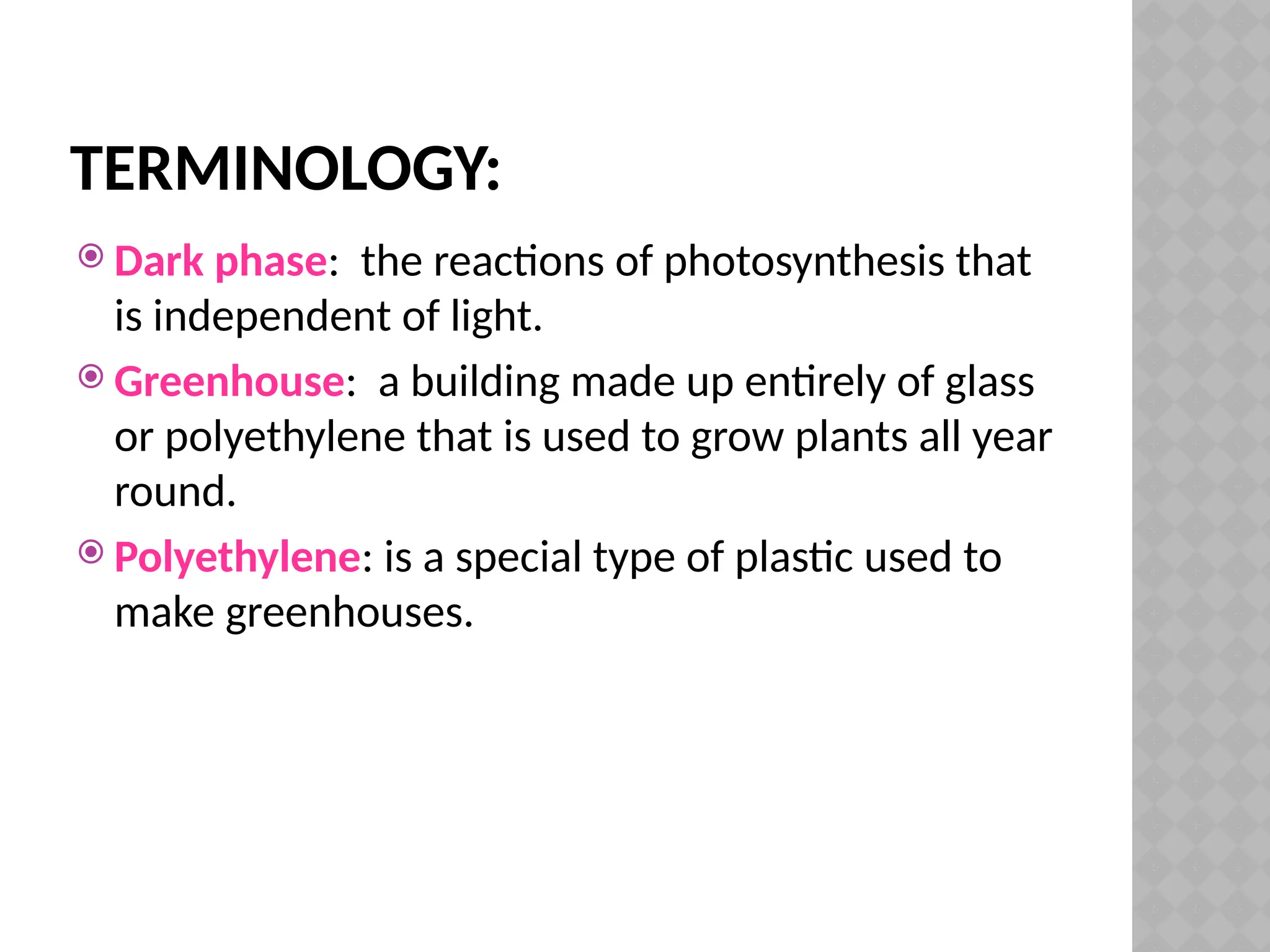 Photosynthesis:organelle-process-adaptation.pptx