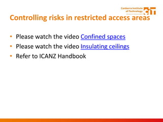 Pp 16 common insulation hazards and controls | PPTX