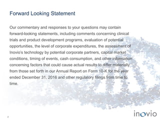 Inovio Pharmaceuticals - Corporate Presentation | PDF
