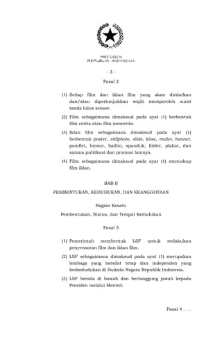 Pp( 18 th 2014 ttg lembaga sensor film | PDF
