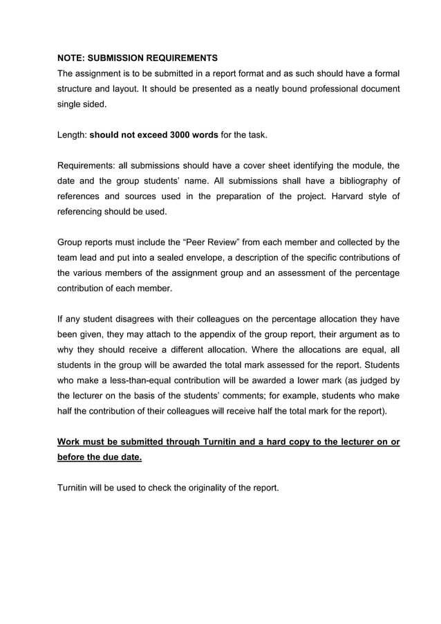 Assignment - Report | PDF