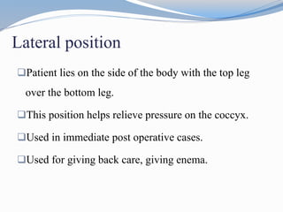 Positioning a patient | PPTX