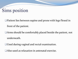 Positioning a patient | PPTX