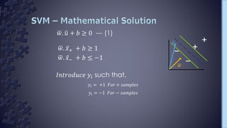 Support Vector Machine Classifiers | PPT