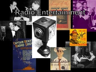 Entertainment of the 1930s | PPTX | Jazz | Music