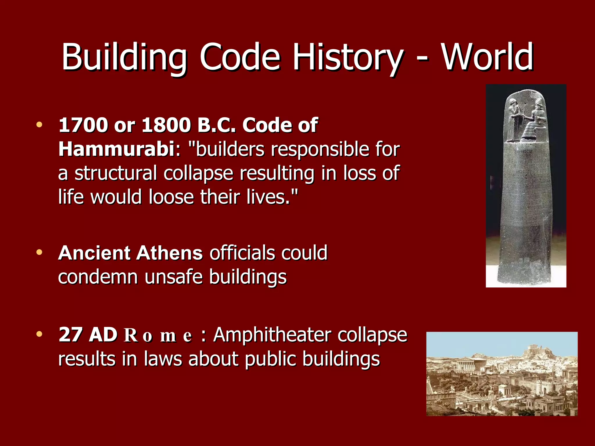 Architectural Professional Practice - Building Codes | PPT