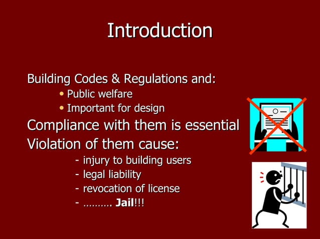 Architectural Professional Practice - Building Codes | PPT