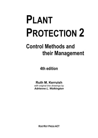 plant protection training material for students | PDF