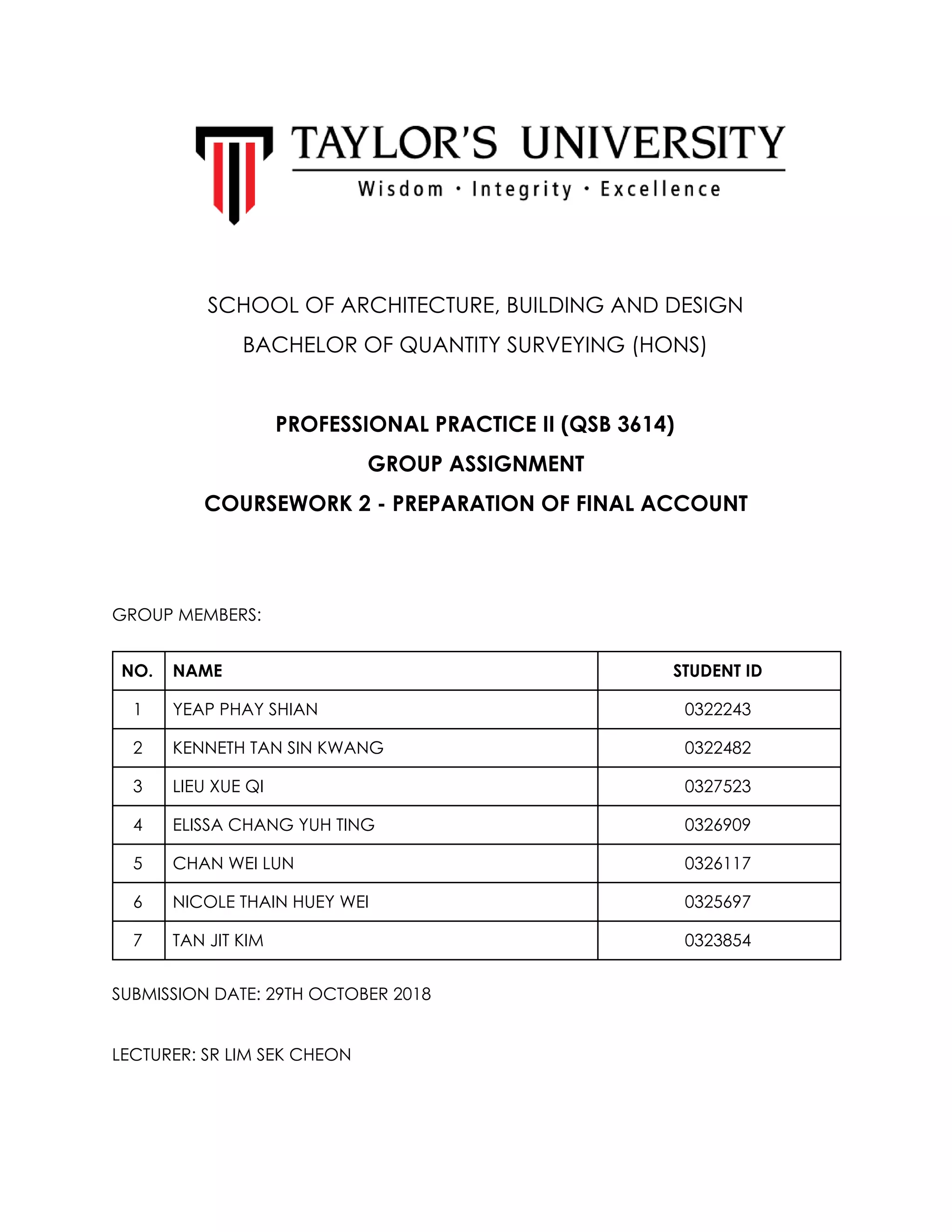 Pp2 assignment-final | PDF