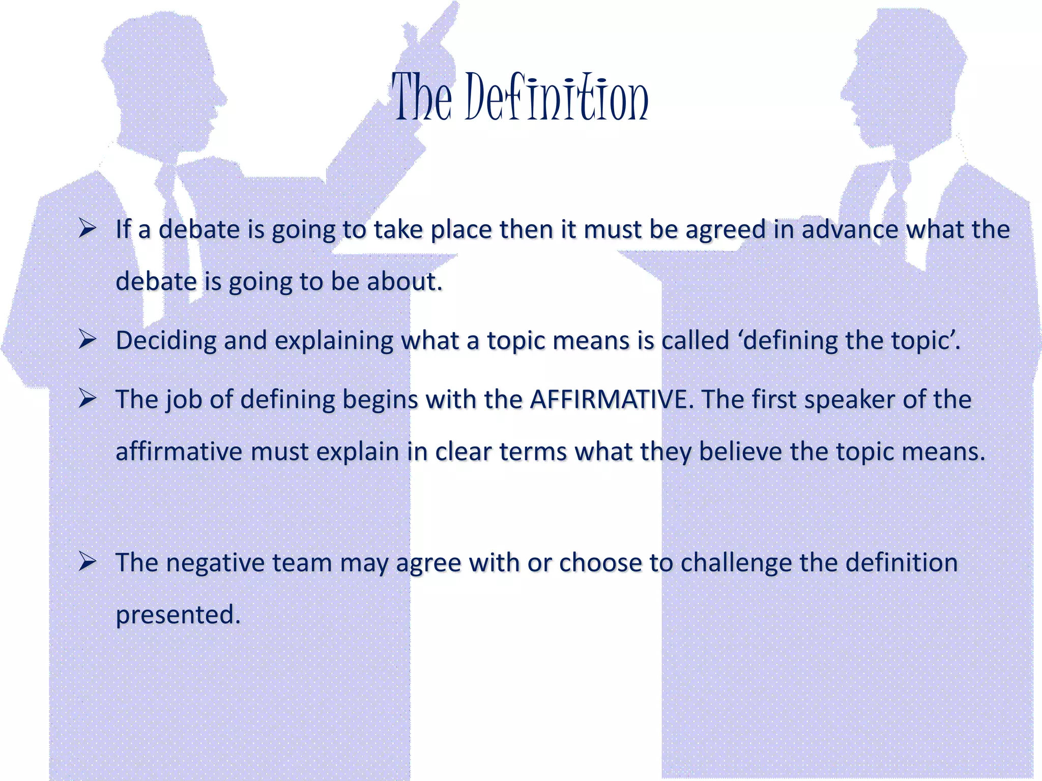 BASIC DEBATING SKILLS | PPTX