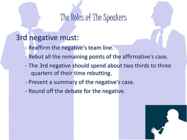 BASIC DEBATING SKILLS | PPTX