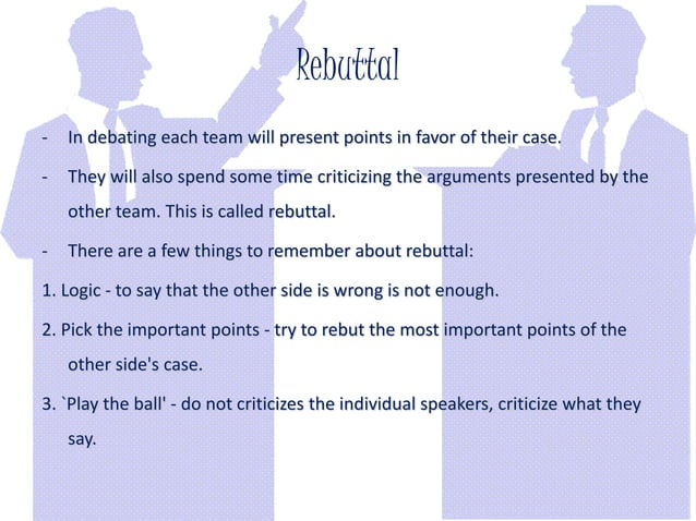 BASIC DEBATING SKILLS | PPTX