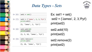 Python Data-Types | PPTX