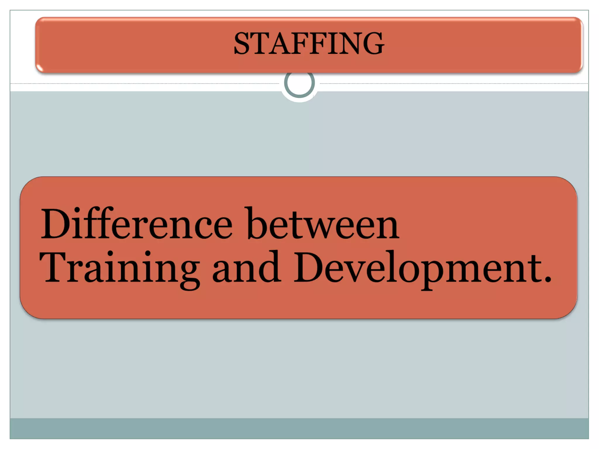 Pp2 difference between training & development | PPT | Free Download