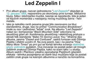 PP2012 R2 01 25 14 Milovanović Uroš - Led Zeppelin | PPT