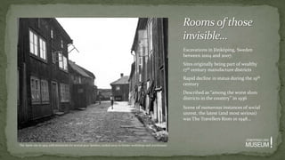 The Others Shall be Ousted from Our Town…From TB to SD – tracing a ...