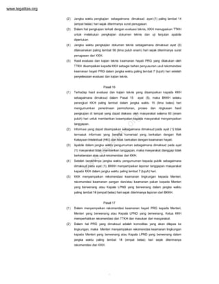 Pp21 2005 ttg keamanan hayati produk rekayasa genetik | PDF