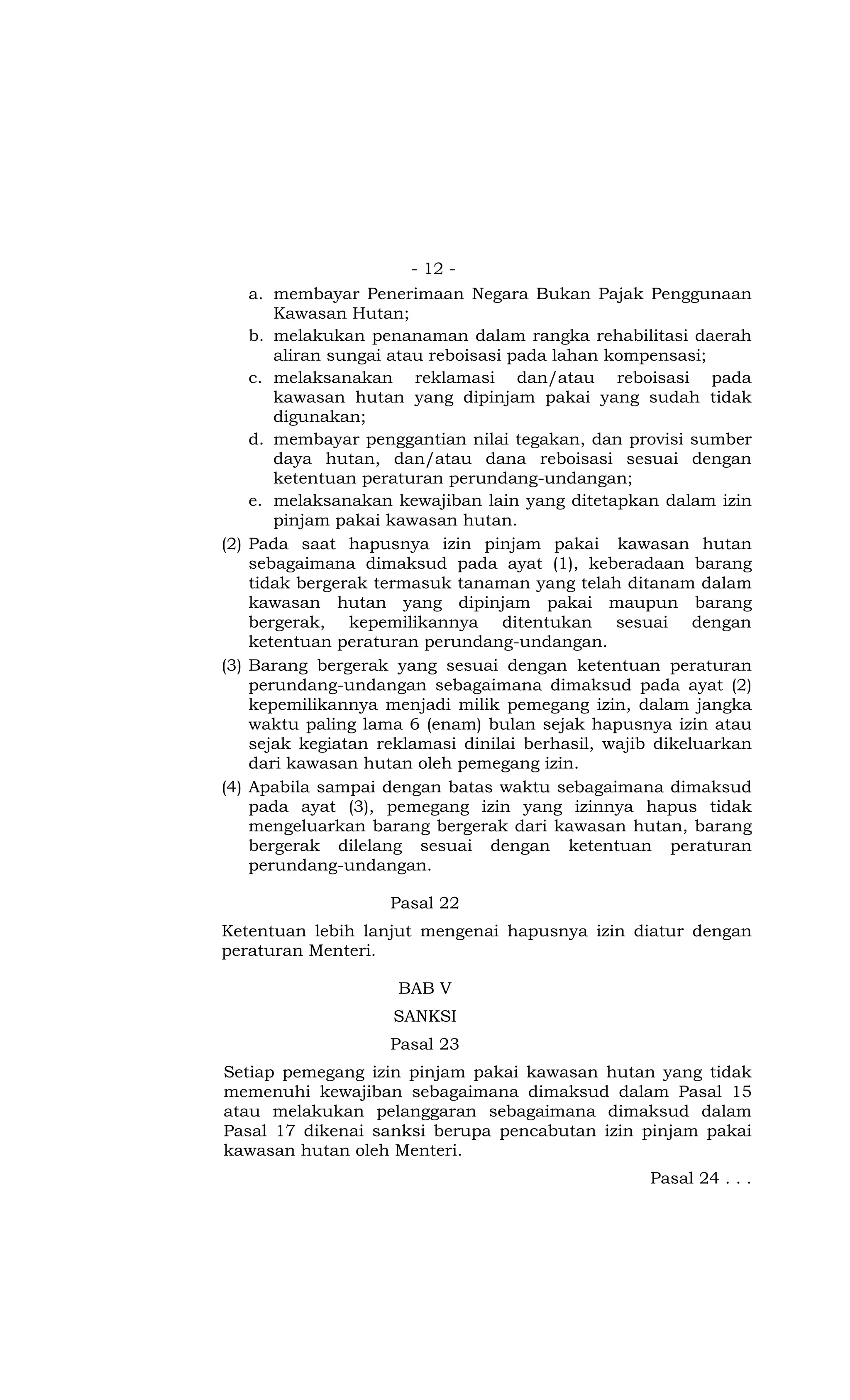 Pp24 2010 penggunaan kawasan hutanPeraturan Pemerintah No. 24 Tahun 2010 tentang Penggunaan ...
