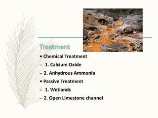 ACID MINE DRAINAGE | PPTX