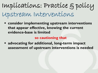 Intersectoral Action & the Social Determinants of Health: What's the ...