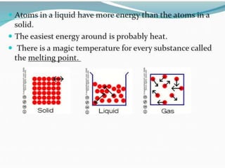 Pp%2c atom%2c physical and chemical changes | PPTX