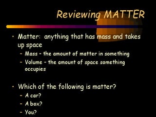 Pp%2c atom%2c physical and chemical changes | PPTX