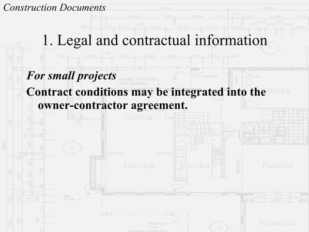 Architectural Professional Practice - Construction Documents | PPT ...