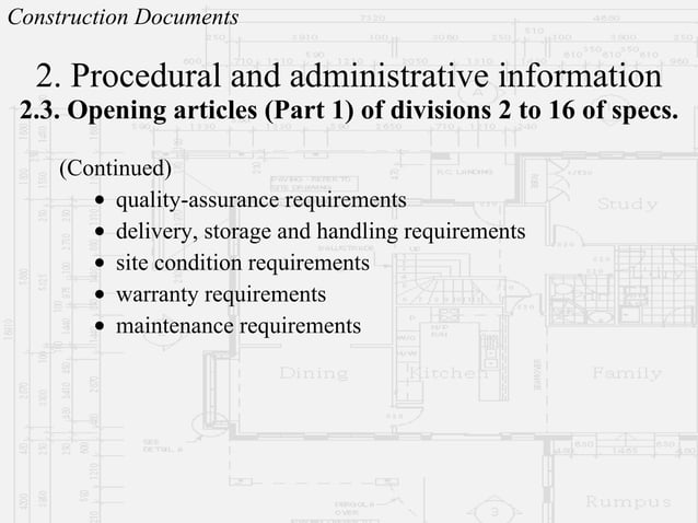 Architectural Professional Practice - Construction Documents | PPT ...