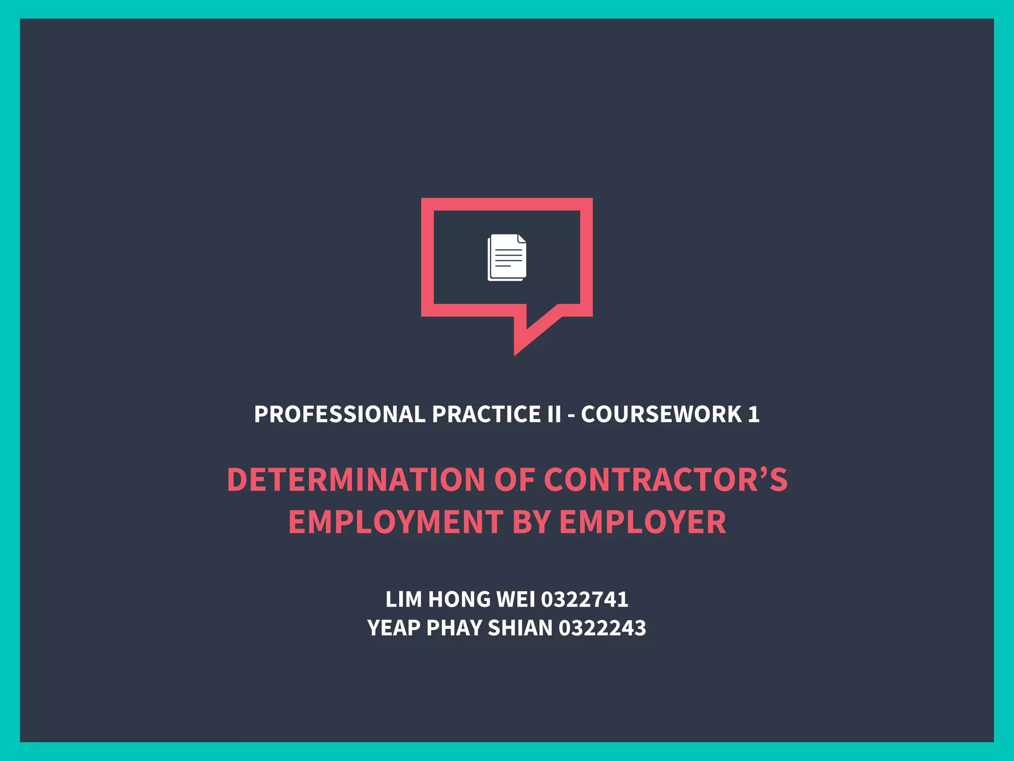 PP2 Seminar Presentation | PDF