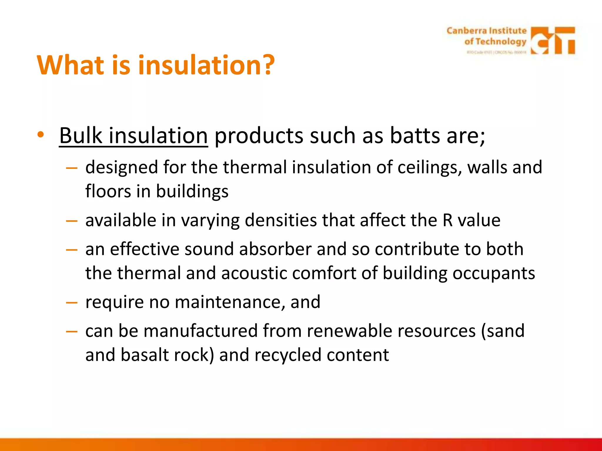 Pp 2 principles of energy efficiency and insulation (thermal and ...