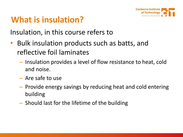 Pp 2 principles of energy efficiency and insulation (thermal and ...