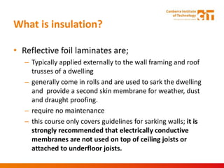 Pp 2 principles of energy efficiency and insulation (thermal and ...