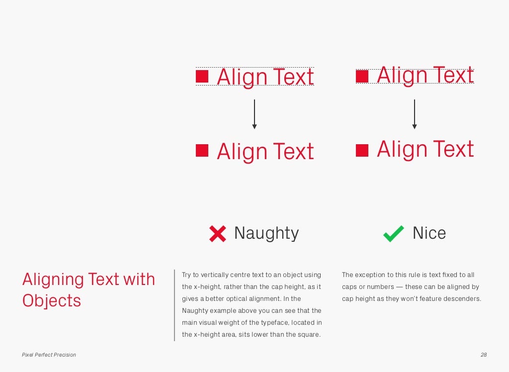Aligning Text With Objects Try