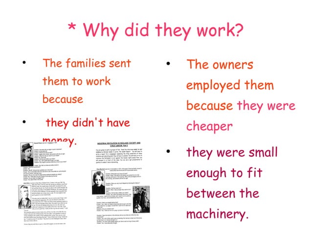 Industrial Revolution: Child Labour | PPT | Parenting Children Aged 4 ...